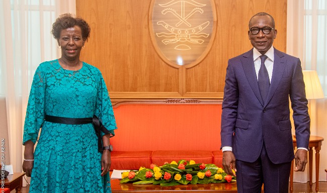 En visite au Bénin : Louise Mushikiwabo salue un pays "modèle" de l’OIF ...