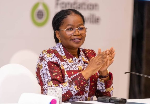 Mme Victoire Tomégah Dogbé, à l’ouverture des travaux.. – LA PREMIERE ...